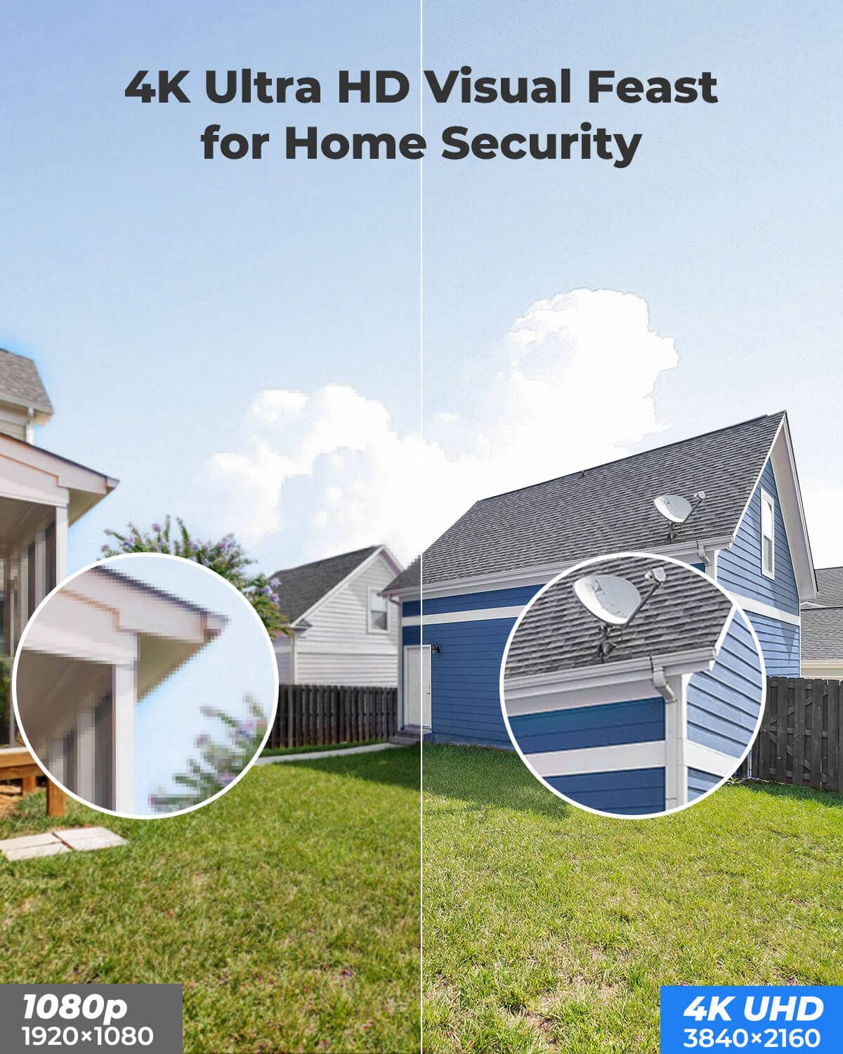 REOLINK 4K Outdoor Security Camera System, RLC-820A (Pack of 2) Bundle with one PoE 4K 8 Channel PoE NVR Pre-Installed 2TB Hard Drive, Smart Human/Vehicle Detection, Remote Playback, 24/7 Recording