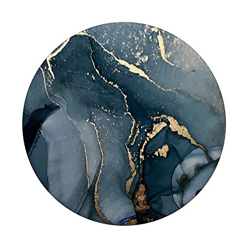 Elegant Turquoise Blue & Aqua Ocean Pattern PopSockets PopGrip: Swappable Grip for Phones & Tablets
