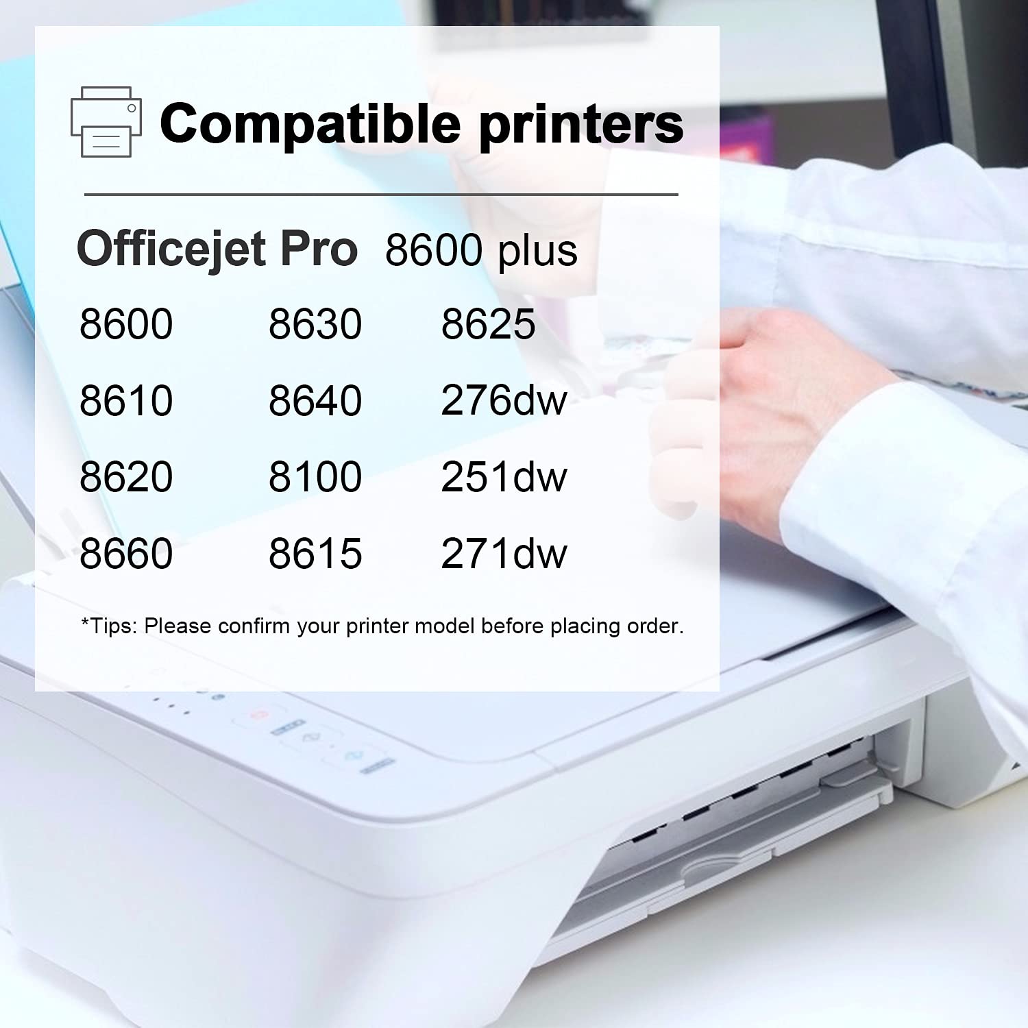 Dam Aila Ink Cartridge 950 Compatible for 950 Ink Cartridge with HP OfficeJet Pro 8600(2 Black, 1 Cyan, 1 Magenta, 1 Yellow, 5 Pack)