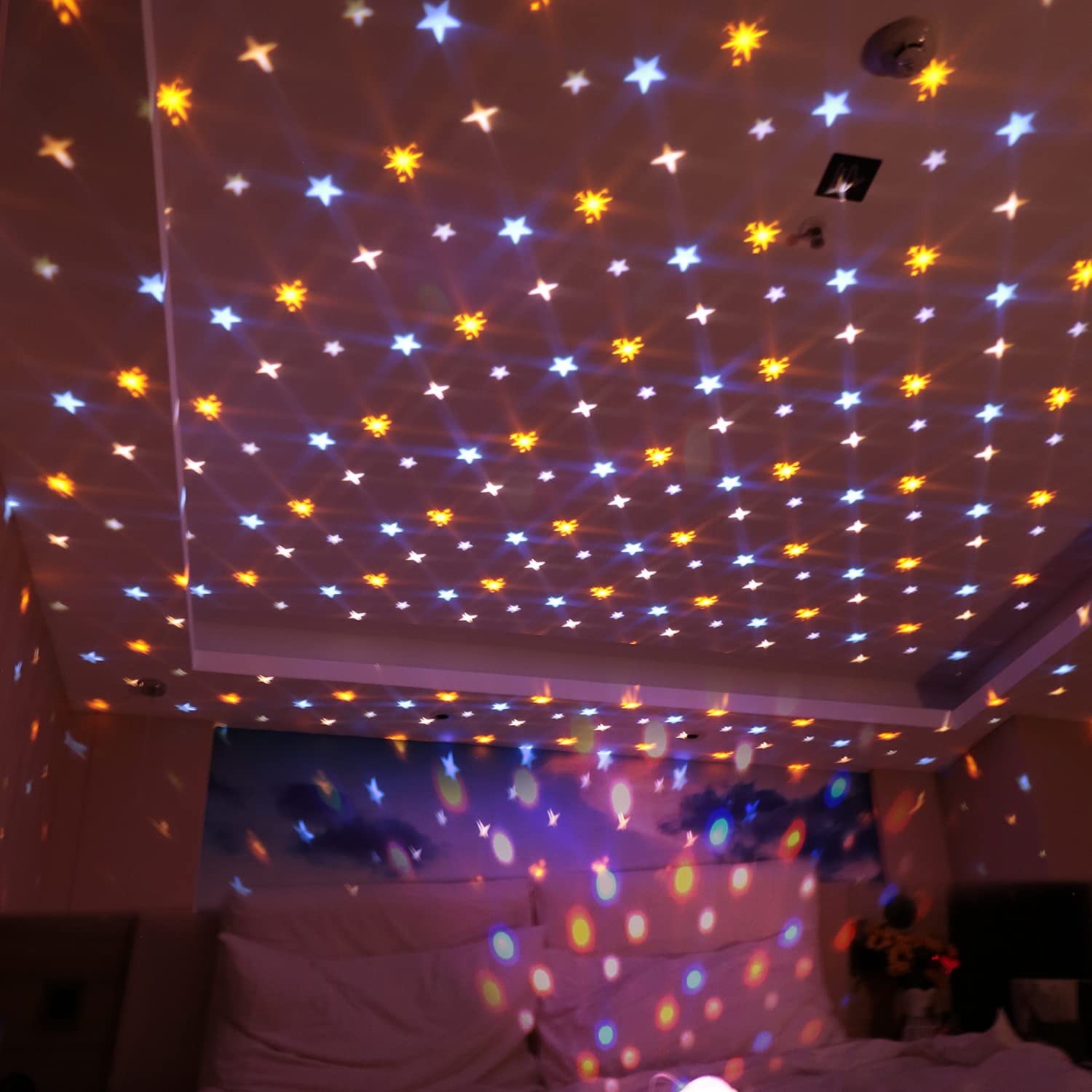 ForChic Kids Night Light, Star Projector with 4 Modes & Timers for Kid Baby Bedroom, Unique Gifts for Kids Baby