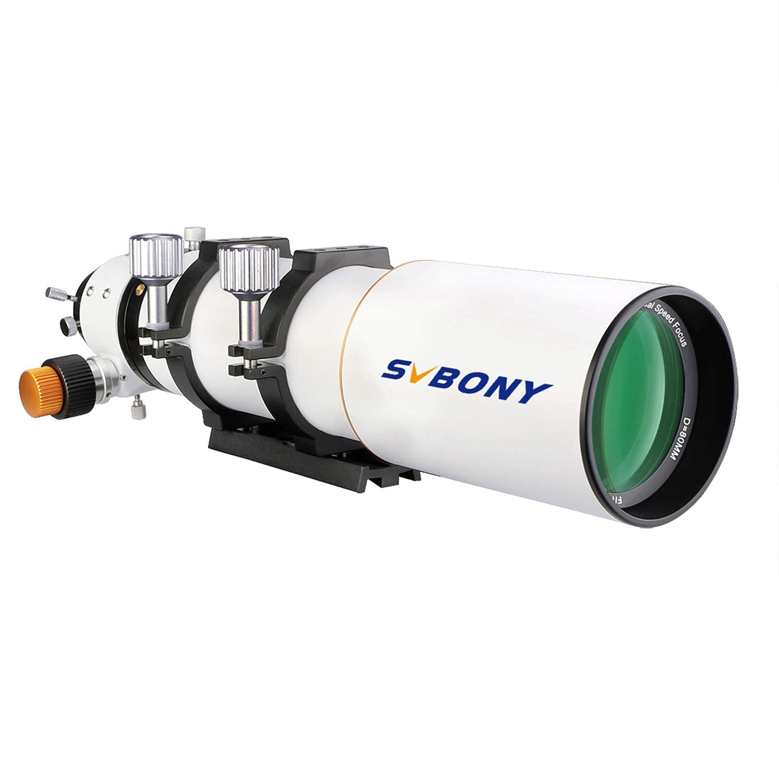 SVBONY SV503 Telescope 80ED F7 Telescope, Bundle with SV193 Focal Reducer 2 Inch 0.8X Field Flattener Telescope Accessory for SV503 80mm F7 ED Telescope