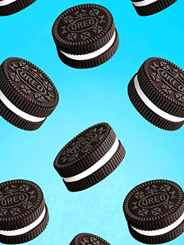 Lokapala Multi-Styles Funny Food Oreo Cookies Dessert Flannel Soft Blanket Bed Throw Fit Bed,Sofa, Lap - Warm Cozy Quilt All Season(S 50X40 Inch for Kid)