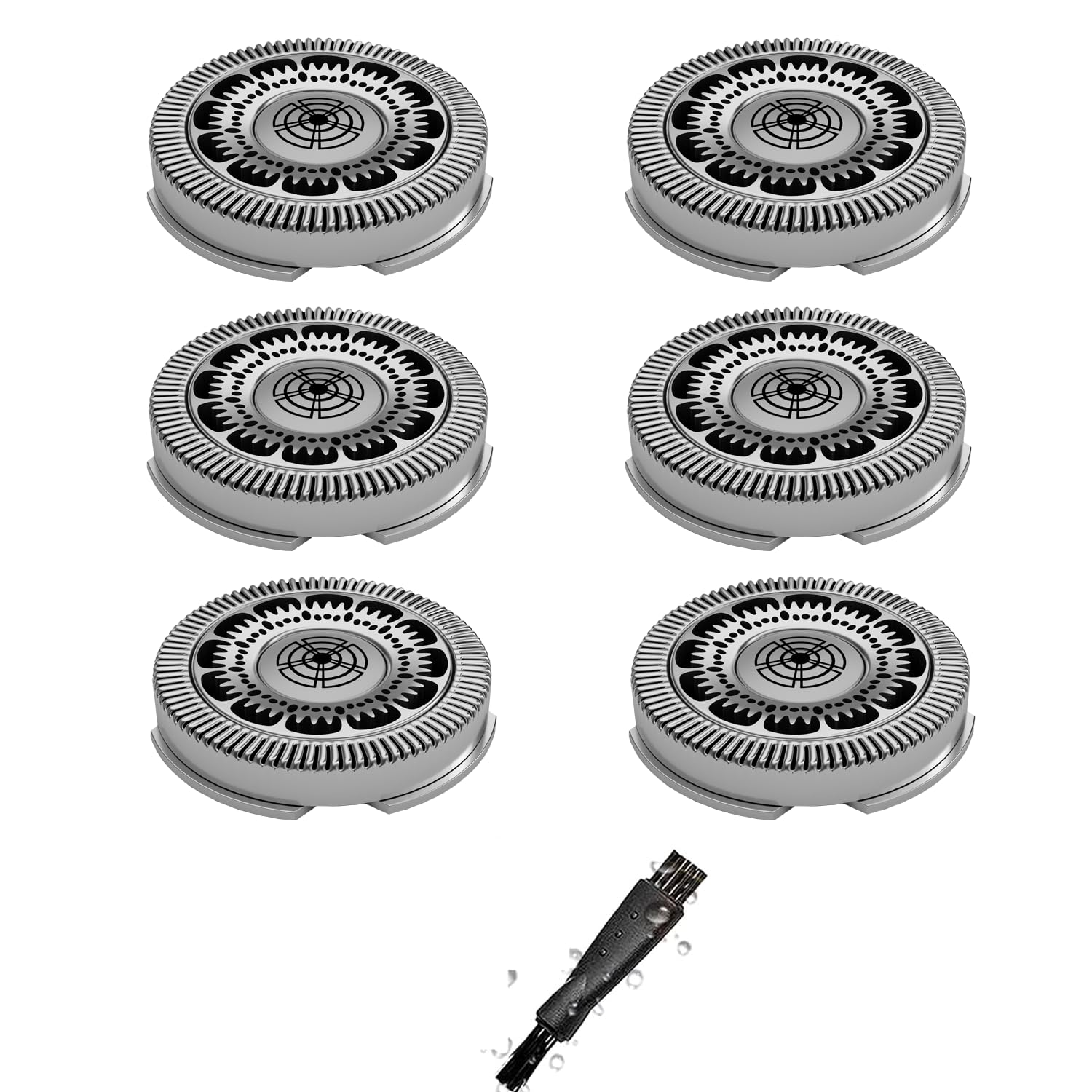 SH90 Replacement Heads Compatible with Philips Norelco Electric Shaver 9000, 8000 Shaver Series, S9700, S9721, S9300, S8950, SH90/62 Shaver Replacement Wet &Dry Blades