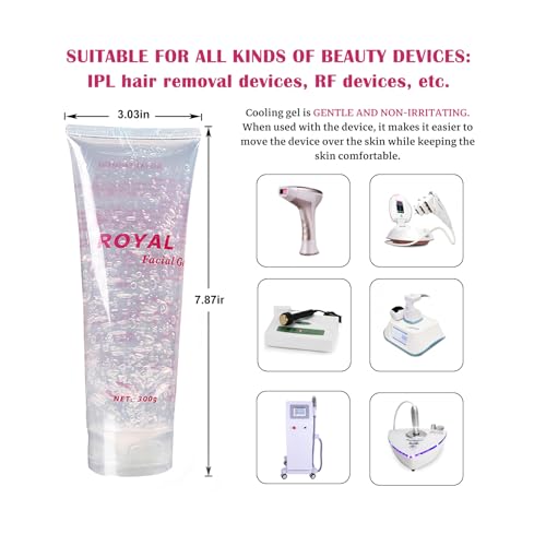 300ML Gel for Facial Machine Used with Radio Frequency Facial Body Skin Care Device