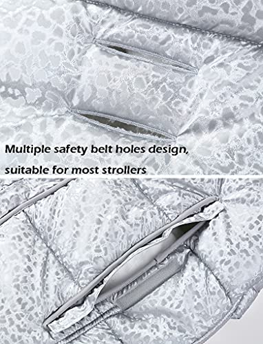 Pram Footmuff,Stroller Padded Footmuff Cover Cosy Toes,Baby Winter Foot Cover,Warmth,Windproof, Waterproof, Cold Resistant, Washable (Sea Blue)