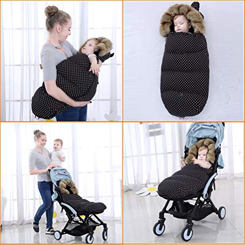 Pram Footmuff,Stroller Padded Footmuff Cover Cosy Toes,Baby Winter Foot Cover,Warmth,Windproof, Waterproof, Cold Resistant, Washable (Sea Blue)