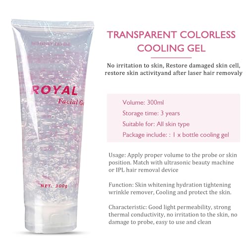 300ML Gel for Facial Machine Used with Radio Frequency Facial Body Skin Care Device