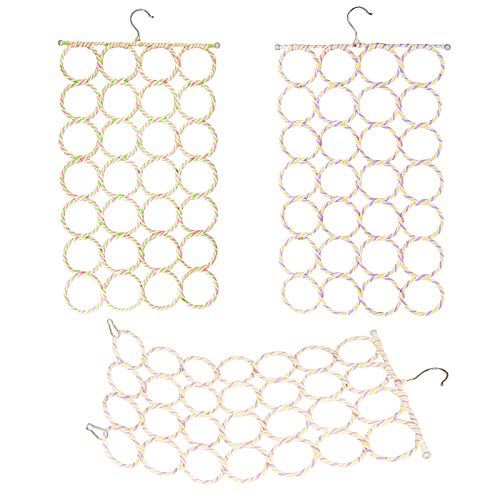 2 Packs Parrot Swing Hanging Toys, Bird Climbing Rope Net Ladders Small Medium Pet Activity Toy Suitable for Parakeet,Cockatiel,Cockatoo,Conure,Mini Macaw(Random Color ) (Style-1)