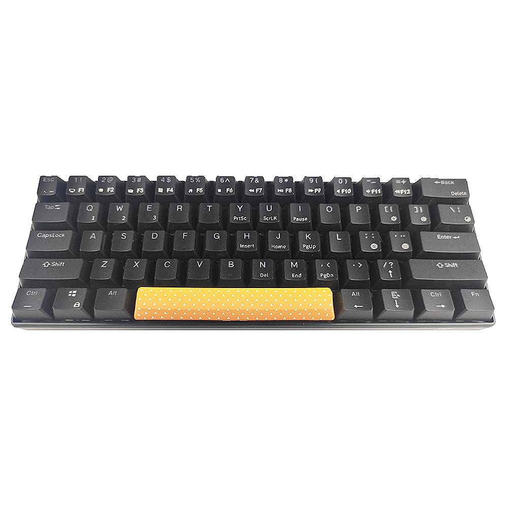 Hidetaka Kamado Tanjirou Nezuko Agatsuma Zenitsu Custom Gaming Keycaps PBT Spacebar Keycap for Cherry RGB MX Mechanical Gaming Keyboards with Key Puller (Agatsuma Zenitsu)