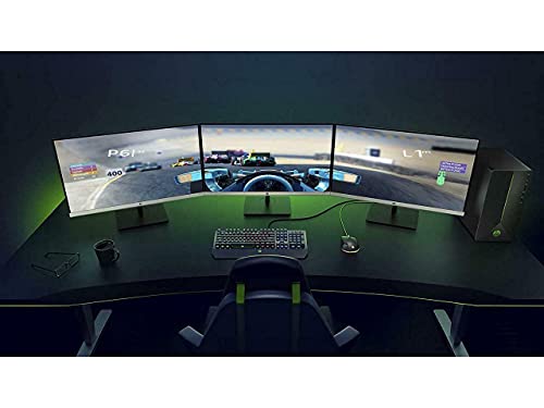 HP 27f Monitor 27” 4K UHD (3840 x 2160) 60Hz Refresh Rate IPS Panel 5ms GTG 16:9 300 nits Brightness Up to 1.07 Billion Colors AMD FreeSync Technology 178° Viewing Angle DisplayPort + HDMI Cable