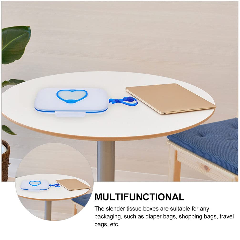 2pcs On- The- Go Wipes Dispenser Baby Wipe Dispenser Reusable Portable Wipe Holder Baby Wipes Container Travel Refillable Pouch