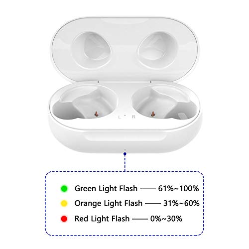 Rinetics Wired Charging Case Replacement Compatible with Samsung Galaxy Buds+ Plus SM-R175, Charger Case for Samsung Galaxy Buds SM-R170 (Earbuds not Included)
