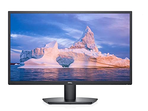 Dell 24 inch Monitor 2021 FHD 16:9 with Comfortview (TUV-Certified), 75Hz Refresh Rate, 16.7 Million Colors, Anti-Glare with 3H Hardness, Black (1 Pack)