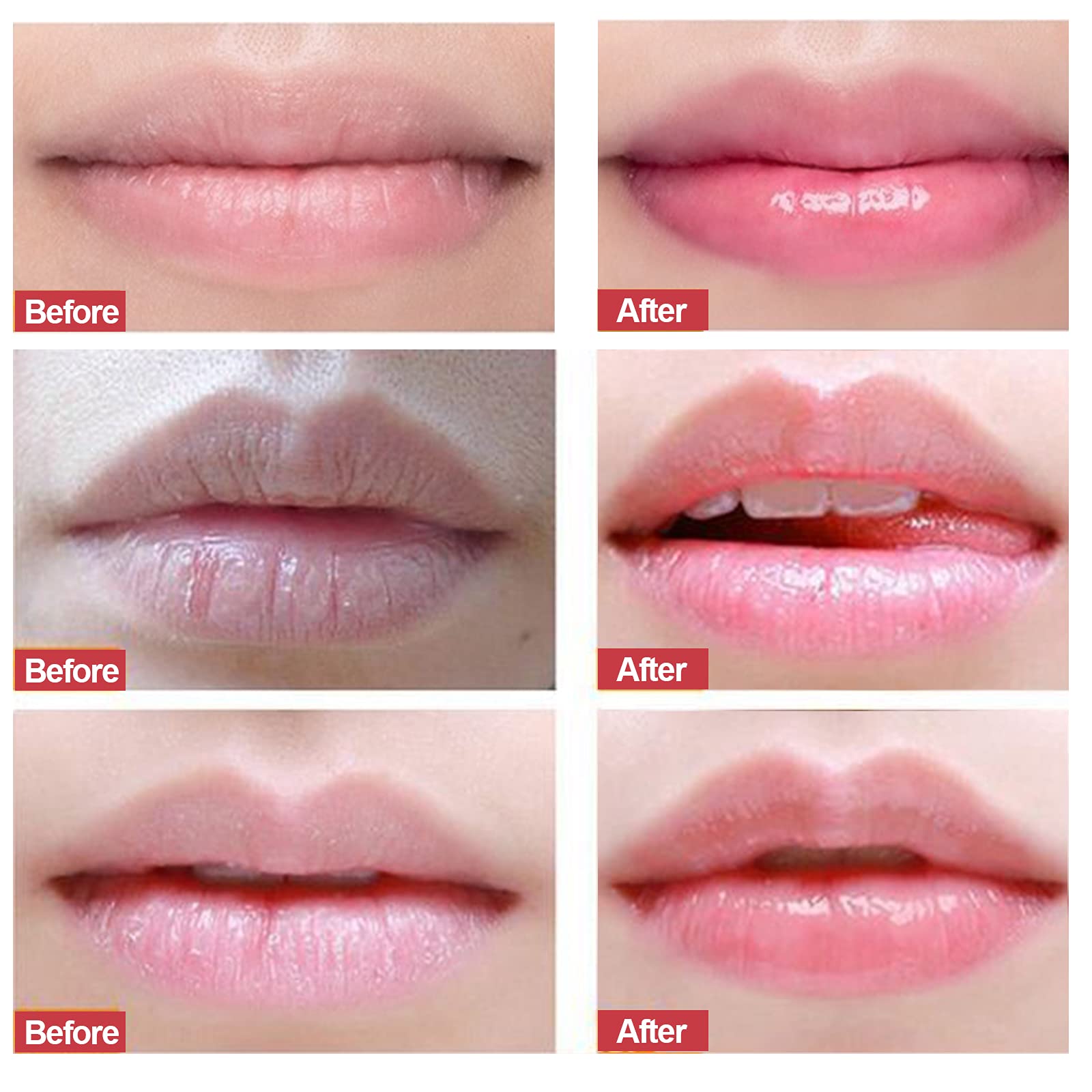 Lip Balm Mask, Lip Mask Sugar Scrub Exfoliator & Moisturizer, Lip Care Exfoliating Scrub and Lip Moisturizer for Chapped and Dry Lips, Lip Repair for Soft Lips Treatment (Strawberry Scrub)