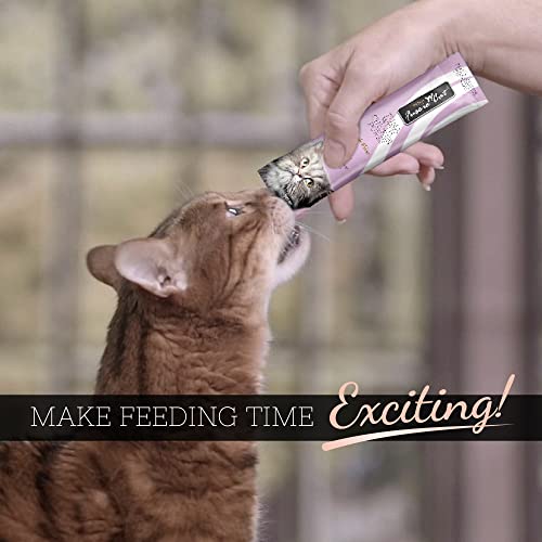 Fussie Cat Tuna with Chicken Puree Grey 0.5 Ounce (Pack of 4)