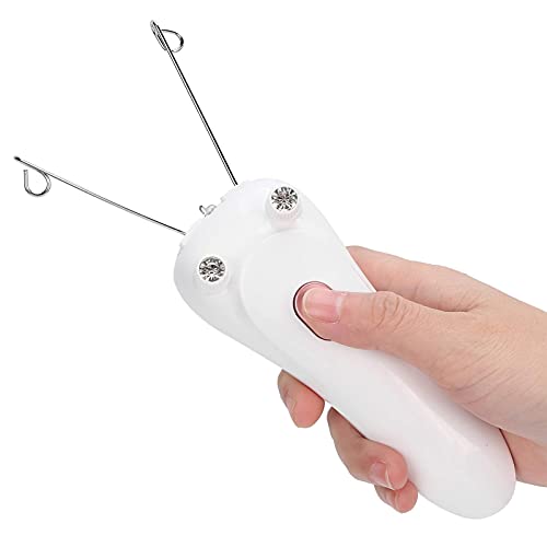 Cordless Electric Facial Threading Hair Removal for Women, Rechargeable Facial Cotton Threading Hair Shaver Hair Removal Beauty Epilator Trimmer for Fast Removing Very Fine Vellus Hair on Face & Chin