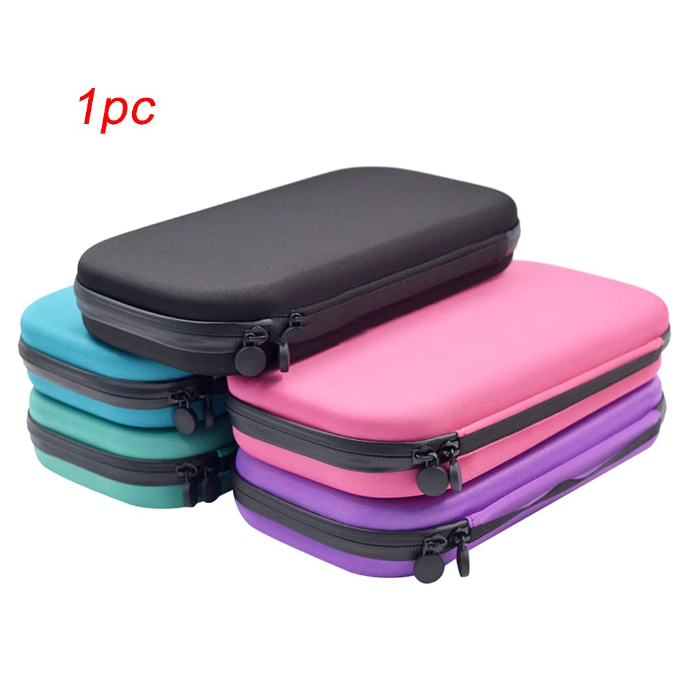 Yuhoo EVA Hard Stethoscope Case, Stethoscope Storage Box, Multi-Function EVA Carry Storage Organizer Box Bag with Extra Mesh Pockets for Small Accessories,Device NOT Included(Blue), free size