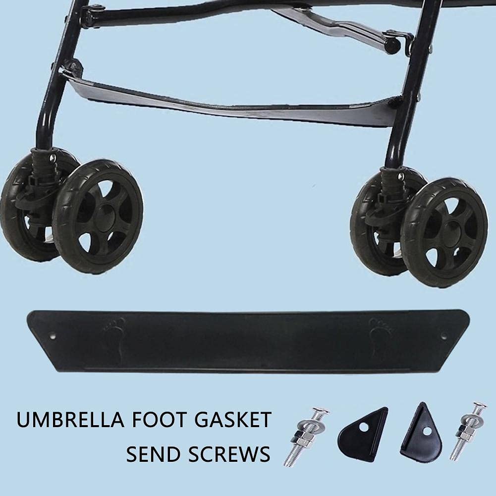 Stroller Accessories,Adjustable Pedal Adapter Universal Baby Stroller Footrest Footrest Stroller Leg Rest Pedal Compact Lightweight Anti-Slip Baby Footrest for Pushchair Foot Support Accessory (40cm)