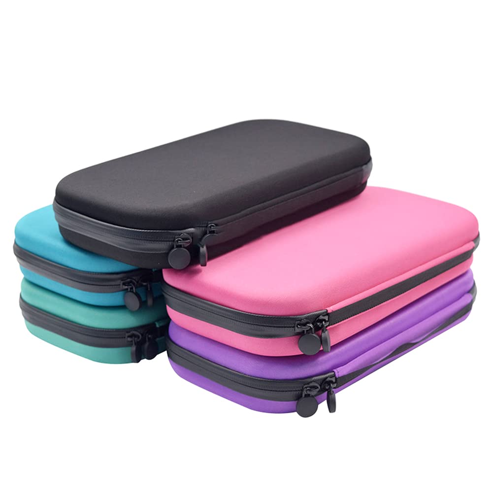 Yuhoo EVA Hard Stethoscope Case, Stethoscope Storage Box, Multi-Function EVA Carry Storage Organizer Box Bag with Extra Mesh Pockets for Small Accessories,Device NOT Included(Blue), free size
