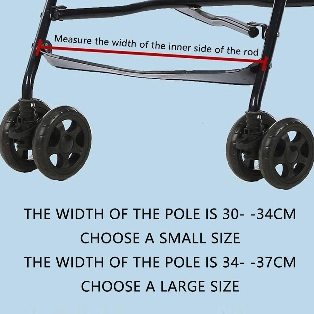 Stroller Accessories,Adjustable Pedal Adapter Universal Baby Stroller Footrest Footrest Stroller Leg Rest Pedal Compact Lightweight Anti-Slip Baby Footrest for Pushchair Foot Support Accessory (40cm)
