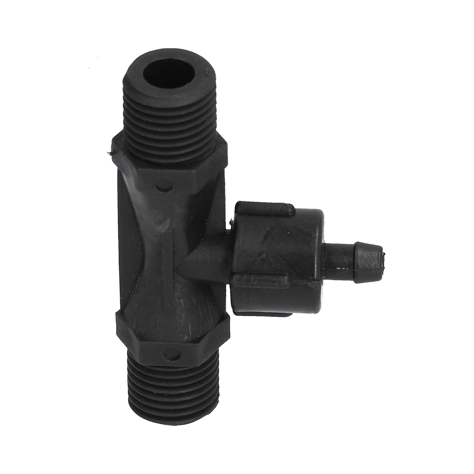Venturi Tube,Venturi Tube PVDF Gas Liquid Mixing Injector for Ozone Generator Agriculture Irrigation 1/4in