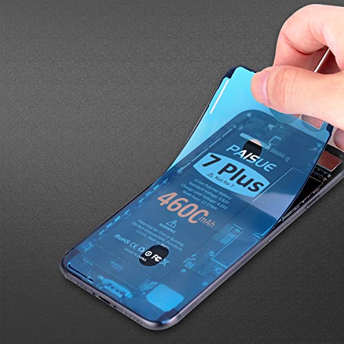 Battery for iPhone 7 Plus, Upgraded 4600mAh High Capacity Replacement Battery, New 0 Cycle Li-ion Battery for 7 Plus A1661 A1784 A1785 with Complete Repair Tool Kit and Instruction