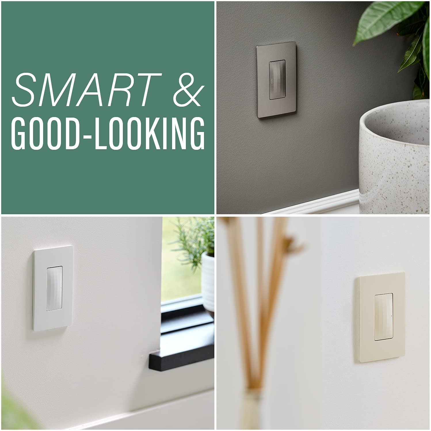 Legrand Radiant WNRH2WH Smart Gateway with Netatmo, Surface Mount, Compatible with Alexa, Google Assistant & Apple HomeKit, White (1 Count)