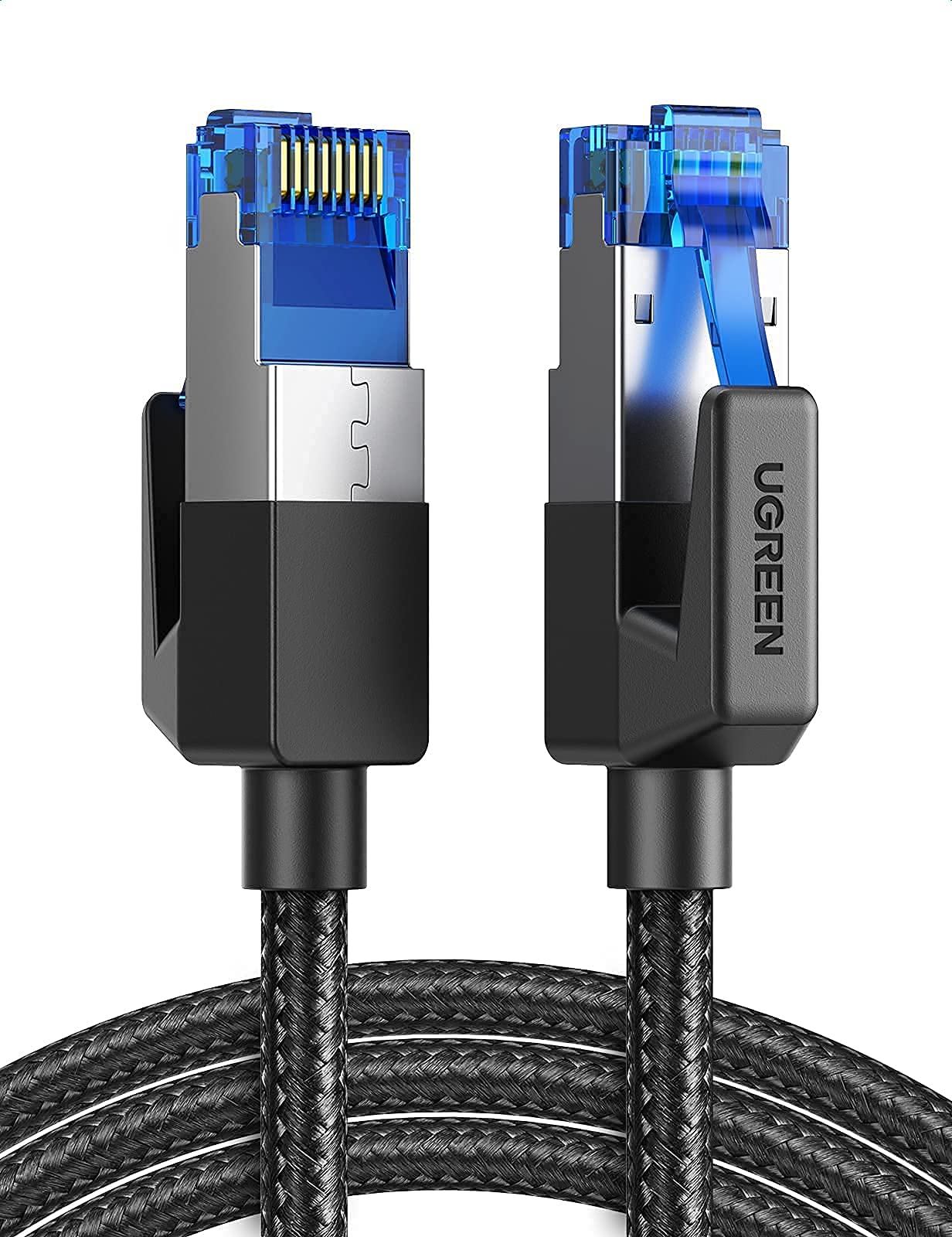 UGREEN Cat 8 Ethernet Cable 40Gbps Bundle with UGREEN USB 3.0 Ethernet Adapter