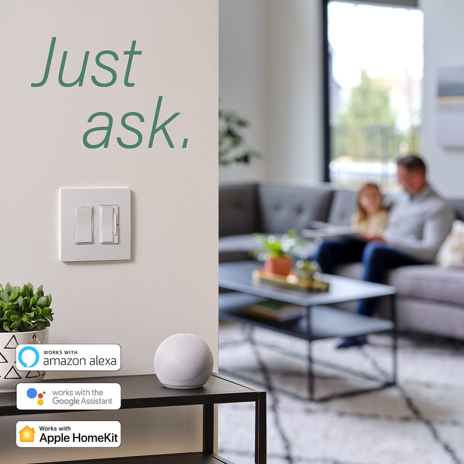 Legrand Radiant WNRH2WH Smart Gateway with Netatmo, Surface Mount, Compatible with Alexa, Google Assistant & Apple HomeKit, White (1 Count)