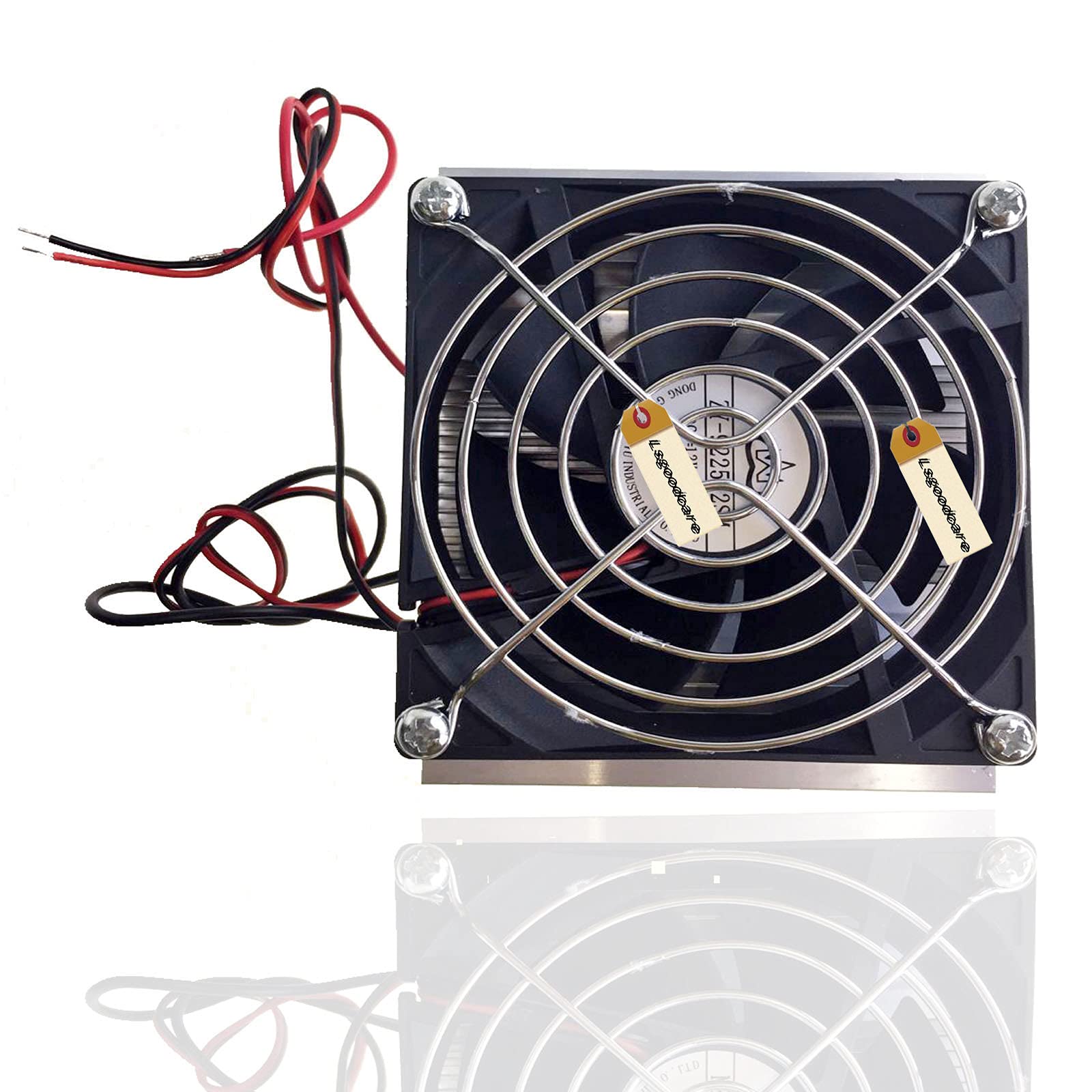Lsgoodcare DIY Peltier Cooler Kit 12Volt Semiconductor Thermoelectric Cooler Peltier Cooling System TEC1-12706 Peltier Heatsink Module kit