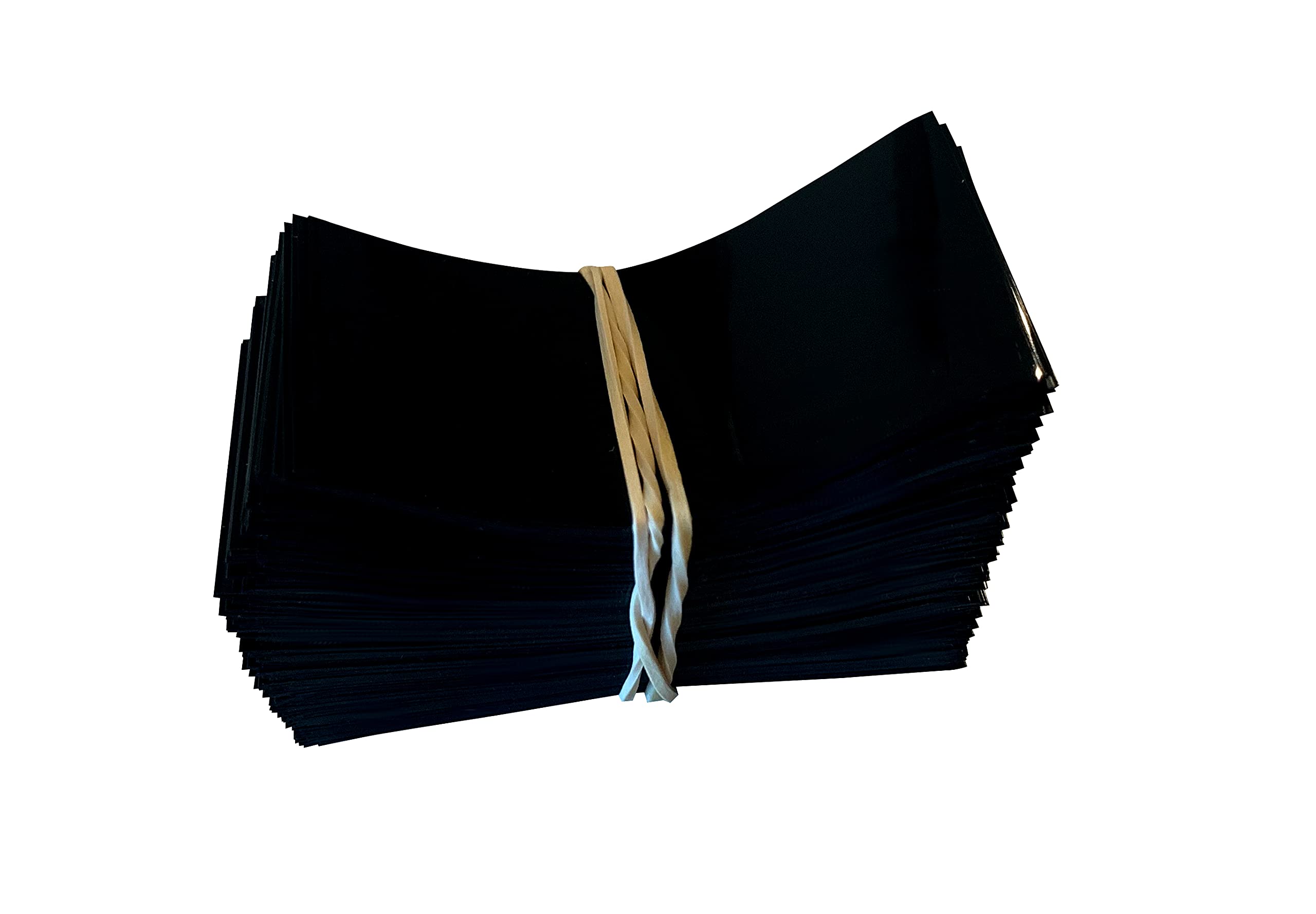 55 x 28 mm Black Perforated Shrink Band for Large Boston Rounds, Cylinder Bottles, Carafe Bottles and More. [Compatible Diameter Range: 1” – 1 1/4”] - Bundle of 250