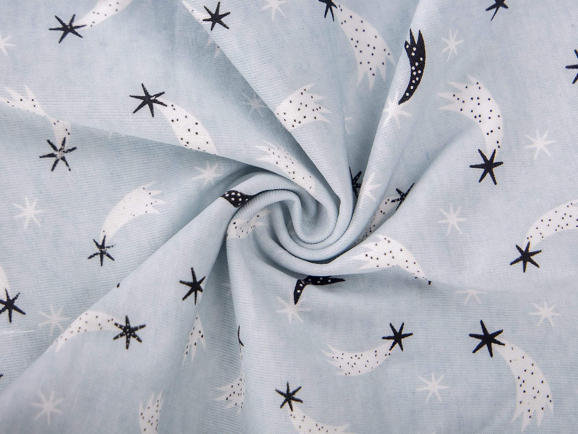Swaddle Blankets Baby Boy Girl, 3 Packs Adjustable Sleep Wrap for Unisex Infant, Soft Cotton Swaddling Sack (BB-4, 0-3 Months)