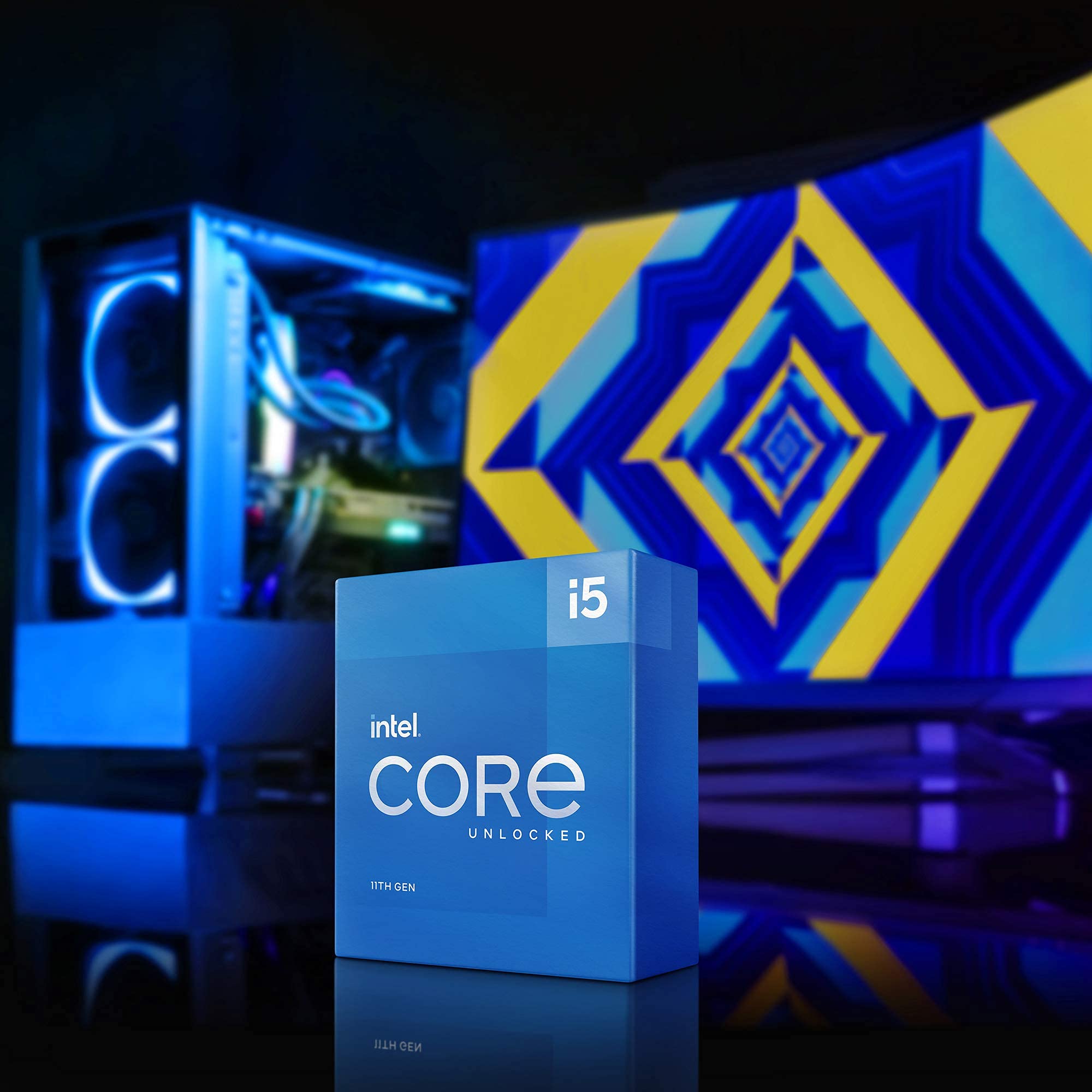 Intel Core i5-11600K Desktop Processor 6 Cores up to 4.9 GHz Unlocked LGA1200 (Intel 500 Series & Select 400 Series Chipset) 125W (Renewed)