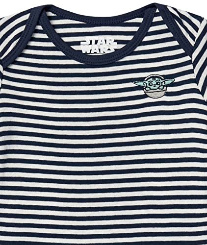 Amazon Essentials Disney | Marvel | Star Wars Unisex Babies' 6-Piece Outfit Set, Pack of 6, Star Wars The Child, 6-9 Months