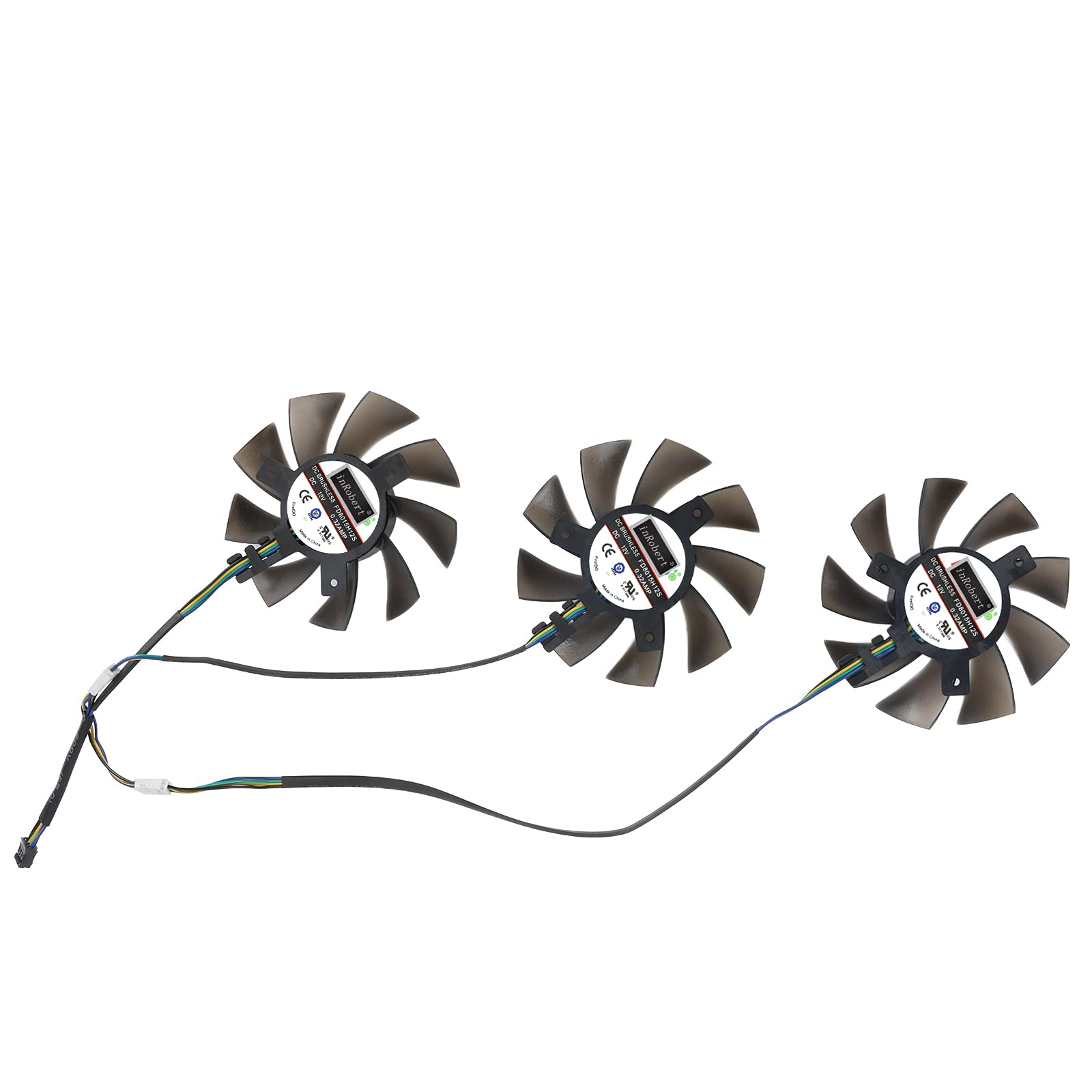 inRobert 75mm FD8015H12S VII Graphics Card Fan Replacement for AMD Radeon VII GPU Cooling Fan