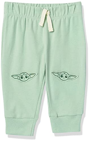 Amazon Essentials Disney | Marvel | Star Wars Unisex Babies' 6-Piece Outfit Set, Pack of 6, Star Wars The Child, 6-9 Months