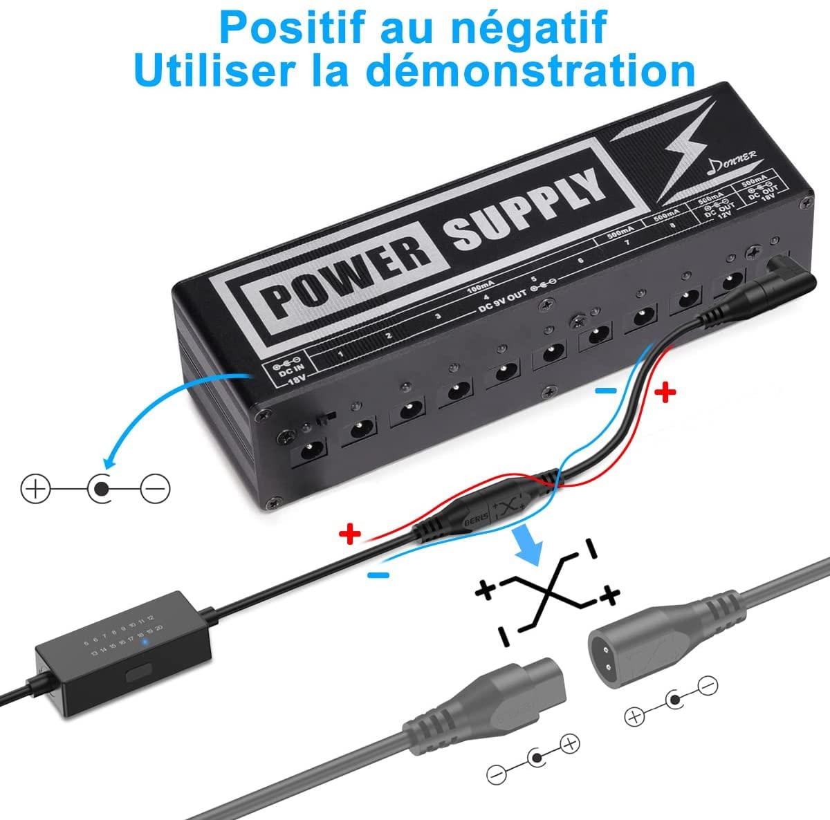 Newding 36W AC DC Adapter Power Supply 5V 6V 8V 9V 10V 12V 14V 15V 16V 17V 18V 19V 20V for Household Electronics Smart Phone Strip Light CCTV Camera Tablet Speaker Router MAX 3000MA