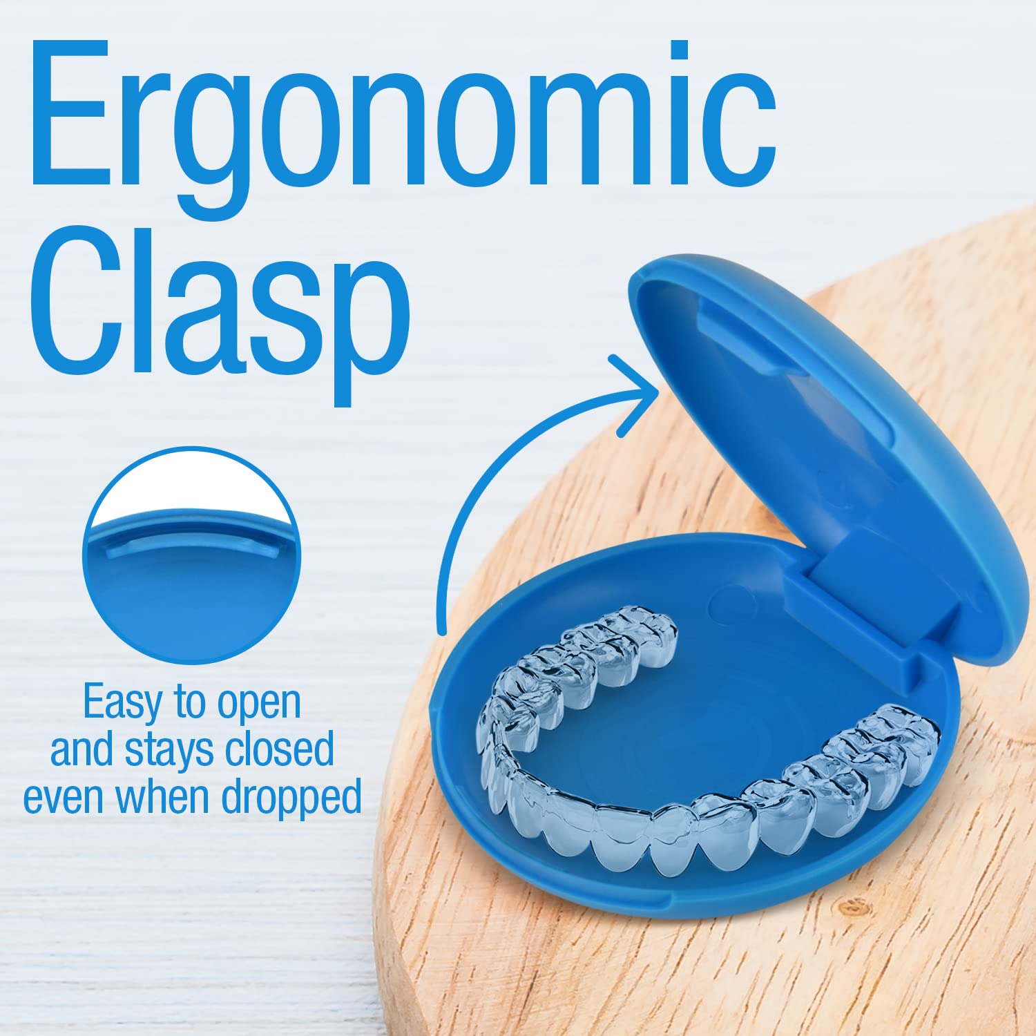 IMPRESA 3-Pack Retainer Case Set Intended for Invisalign Teeth Aligner β Slim, Portable Aligner Case Design for Secure & Easy Access β Slim Retainer Holder