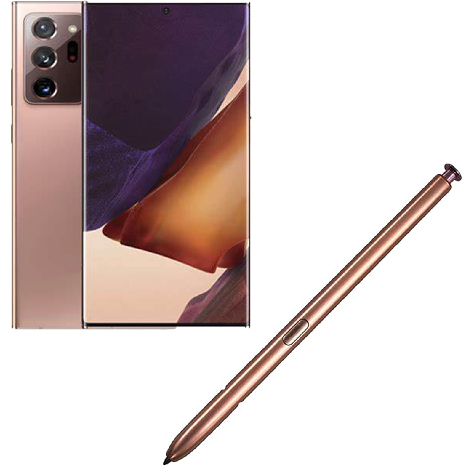 2 Pack Galaxy Note 20 Stylus Pen Replacement for Samsung Galaxy Note 20 Note 20 Ultra 5G (Without Bluetooth) Stylus Pen S Pen (Gold)