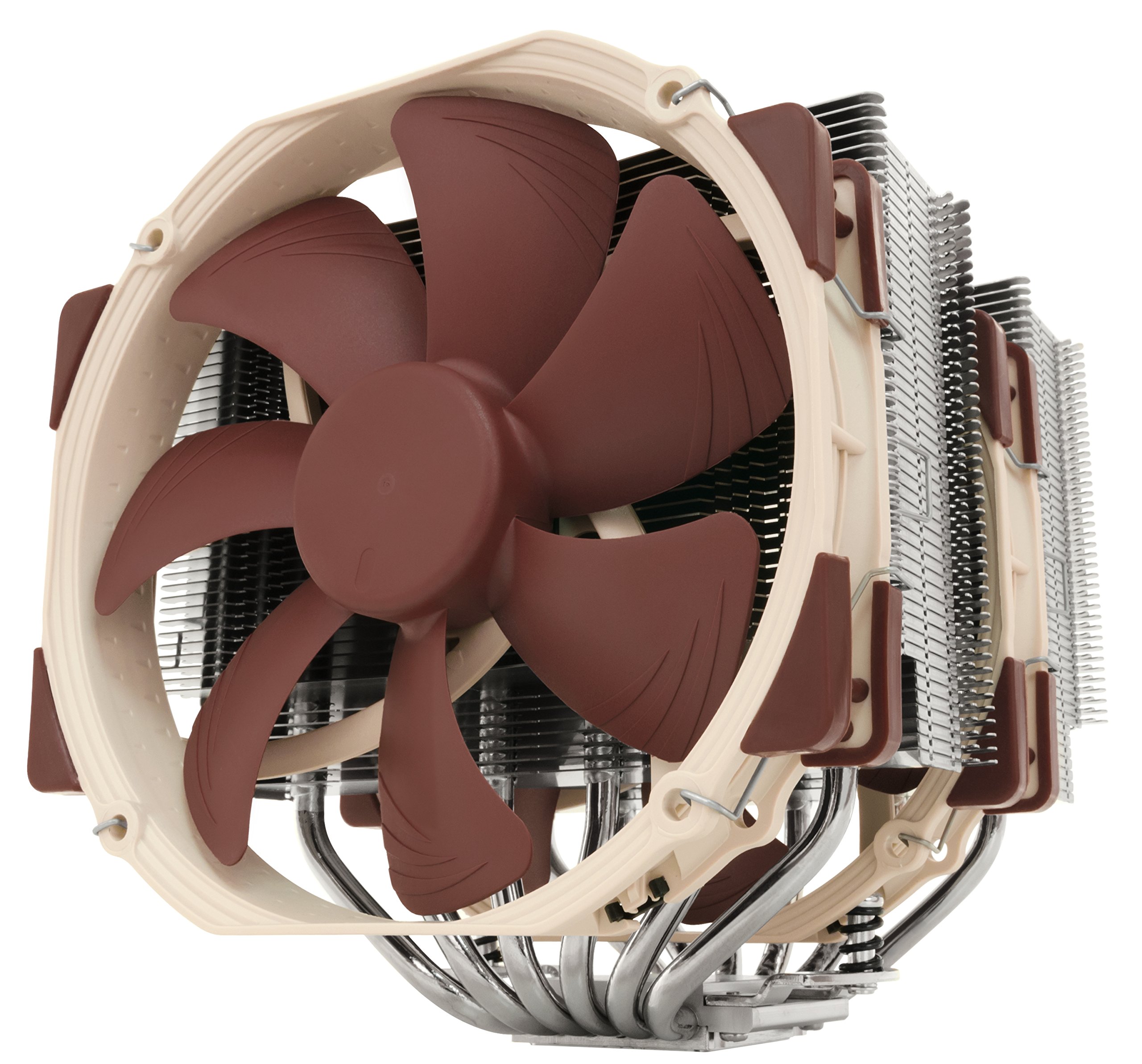 Noctua NH-D15 SE-AM4 CPU Cooler with NA-HC4 chromax.White Heatsink Covers