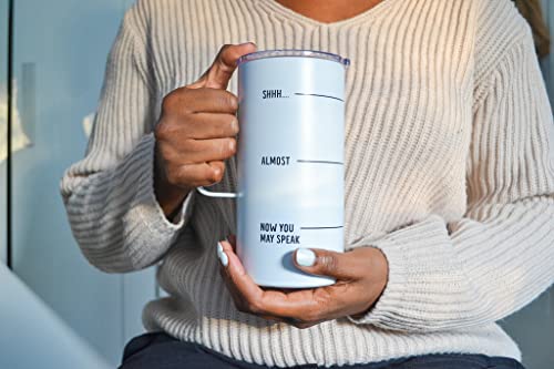 Wild Eye Designs Iceware Insulated Stainless Steel Double Wall XL Coffee Mug (20 fl oz) WHITE, SHH