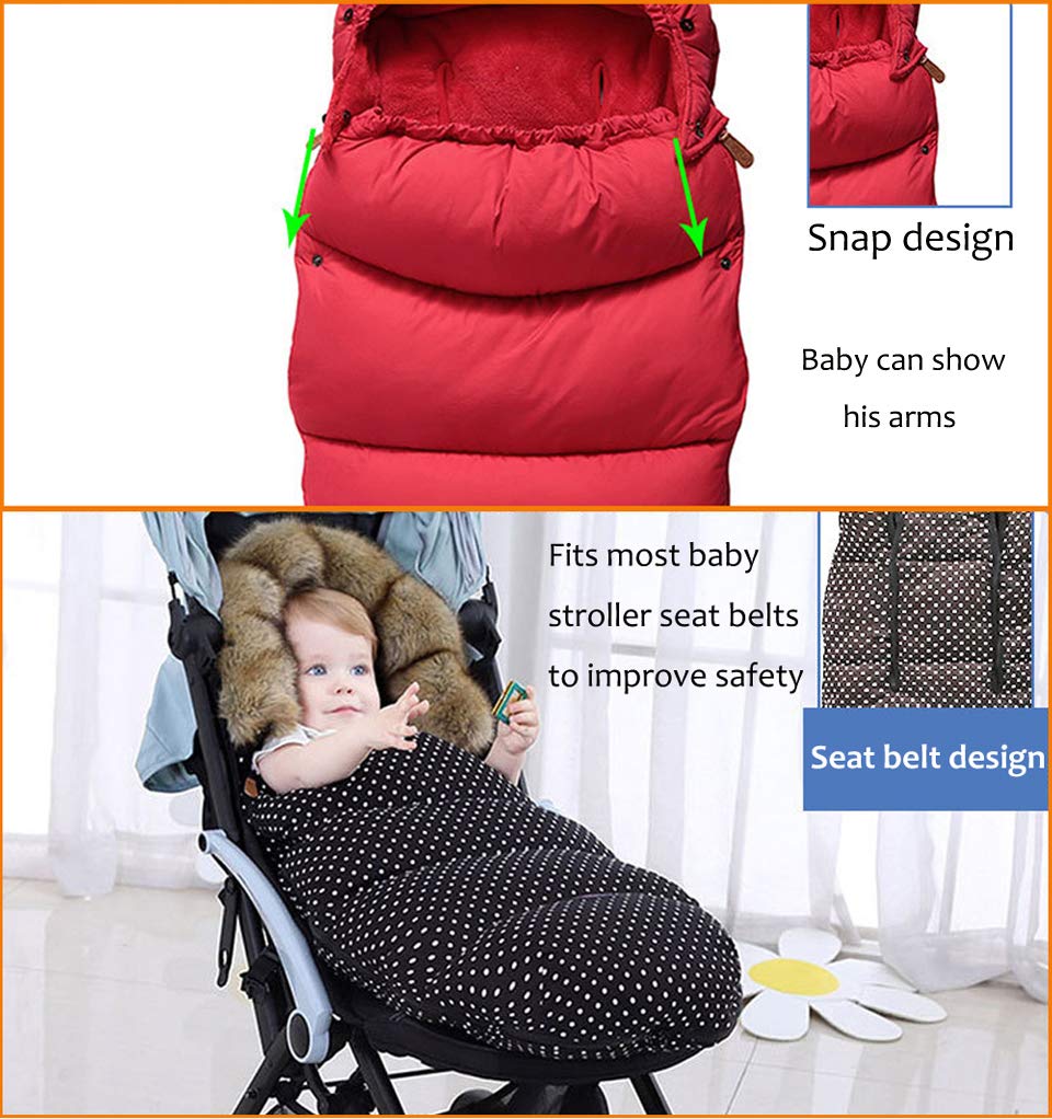 Pram Footmuff,Stroller Padded Footmuff Cover Cosy Toes,Baby Winter Foot Cover,Warmth,Windproof, Waterproof, Cold Resistant, Washable (Gray Blue)