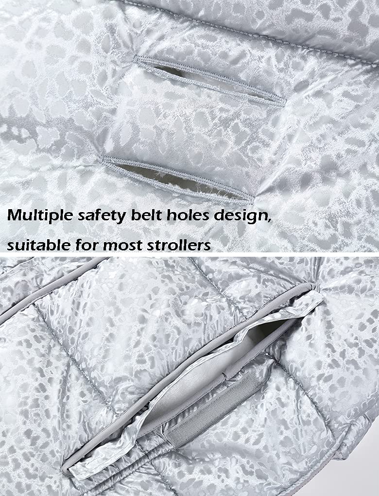 Pram Footmuff,Stroller Padded Footmuff Cover Cosy Toes,Baby Winter Foot Cover,Warmth,Windproof, Waterproof, Cold Resistant, Washable (Gray Blue)