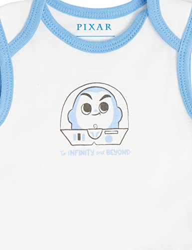Amazon Essentials Disney | Marvel | Star Wars Unisex Babies' Sleeveless Bodysuits, Pack of 6, Toy Story Friends, 0-3 Months