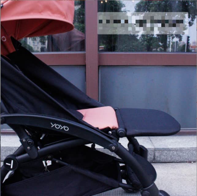 Stroller Footrest, Baby Stroller 21cm Extension Footrest Pram Foot Extension Footrest Household Accessory(Black)