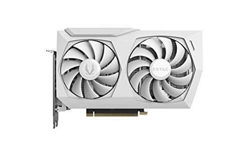 ZOTAC GAMING GeForce RTX 3070 Twin Edge OC White Edition LHR 8GB GDDR6 256-bit 14 Gbps PCIE 4.0 Gaming Graphics Card, IceStorm 2.0 Advanced Cooling, LED Logo Lighting, ZT-A30700J-10PLHR