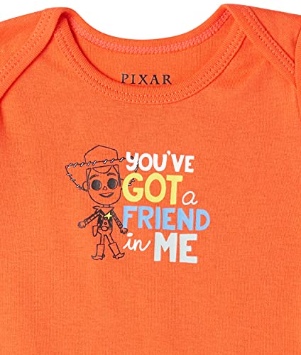 Amazon Essentials Disney | Marvel | Star Wars Unisex Babies' 6-Piece Outfit Set - Discontinued Colors, Pack of 6, Toy Story Play Nice, Newborn