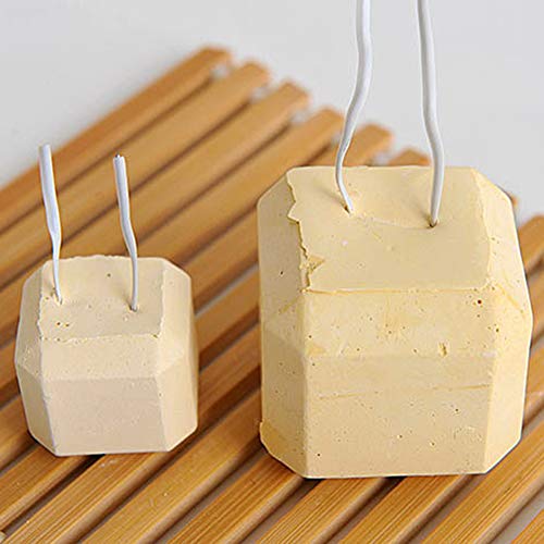 SONGBIRDTH Pet Hamster Rat Rabbit Grinding Mineral Stone Chew Non-Toxic Cube Toy for Sugar Glider Ferret Squirrel S