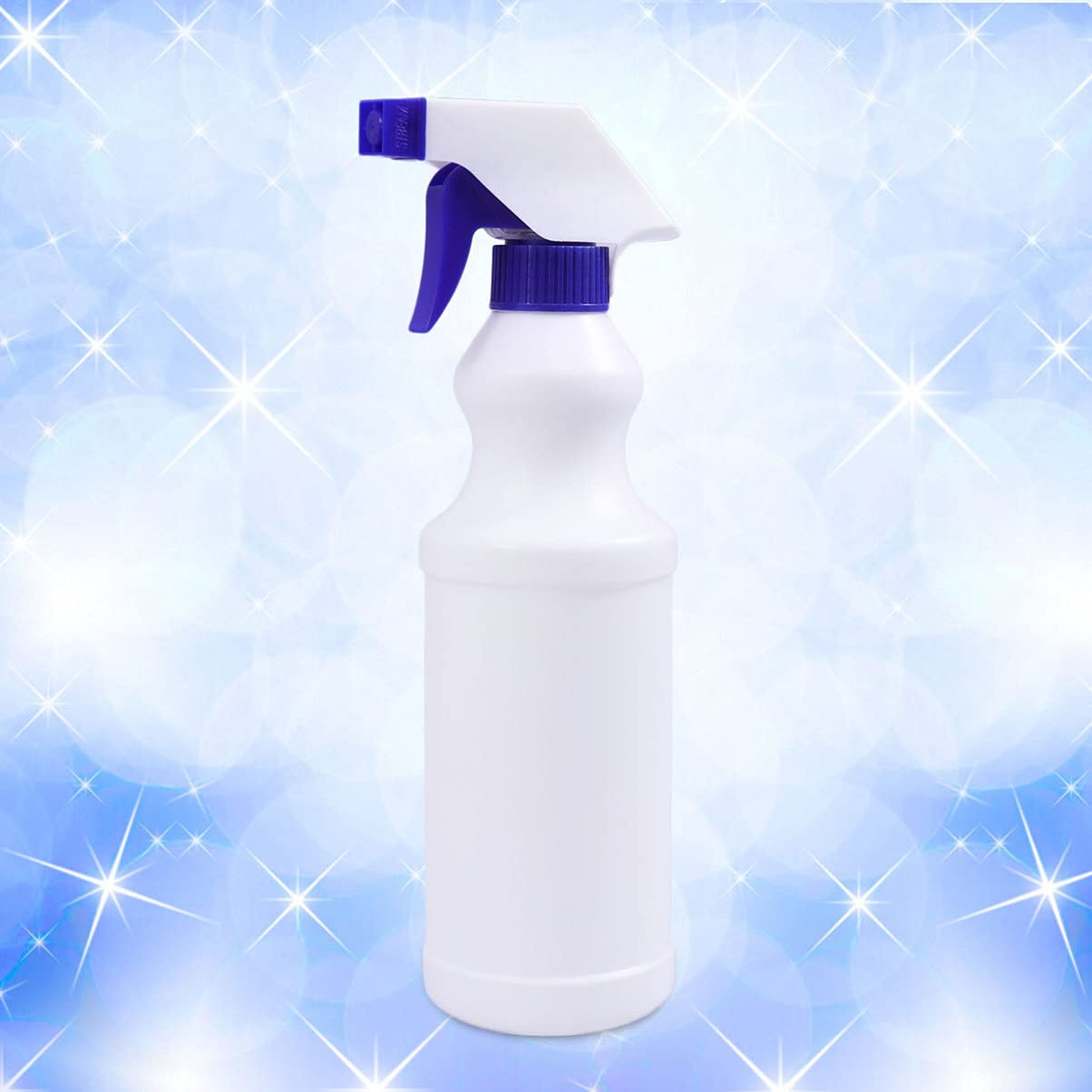 4pcs 500ml 16oz Plastic Spray Bottle Heavy Duty Empty Spraying Bottles Sprayer Cleaning Solutions Mist Water Bottles Industrial Laboratory Spray Bottles