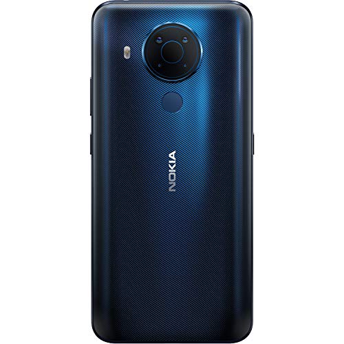 Nokia 5.4 | Android 10 | Unlocked Smartphone | 2-Day Battery | Dual SIM | US Version | 4/128GB | 6.39-Inch Screen | 48MP Quad Camera | Polar Night